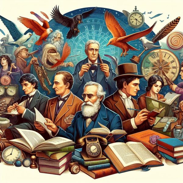 Famous Authors and Their Most Influential Works - Waleed Naeem